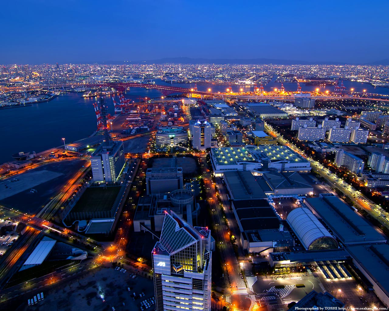 大阪の夜景スポット | 大阪 at Night -大阪の夜景- Osaka at Night